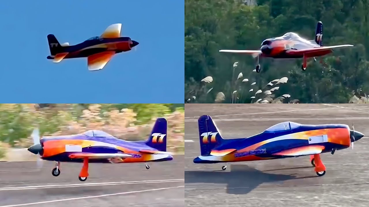 Maiden Flight - CY Rare Bear Reno Racer with NGH GF150R5 Four-stroke 5 ...