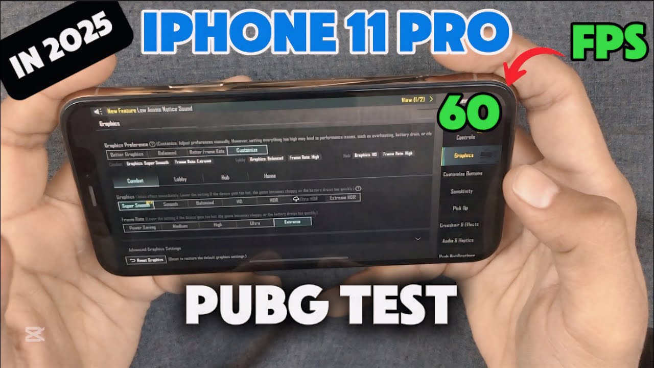 2nd Hand iPhone 11 Pro PUBG MOBILE/Gaming Test - 60FPS ? - YouTube