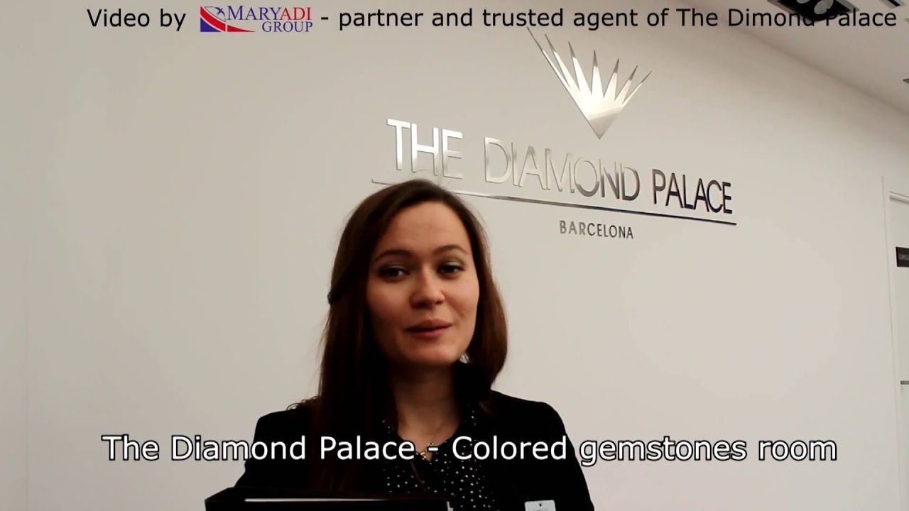 The Diamond Palace - Colored gemstones room - YouTube