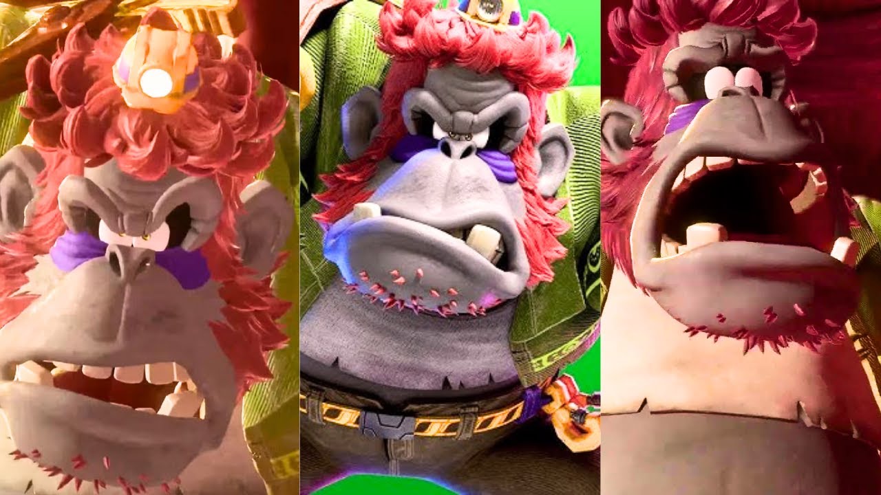Grumpy Kong All Scenes - Donkey Kong Bananza - YouTube