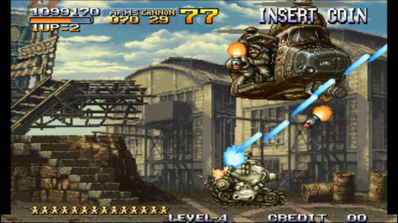 Metal Slug: Super Vehicle-001 - Longplay - 1CC No Death (Arcade) - YouTube