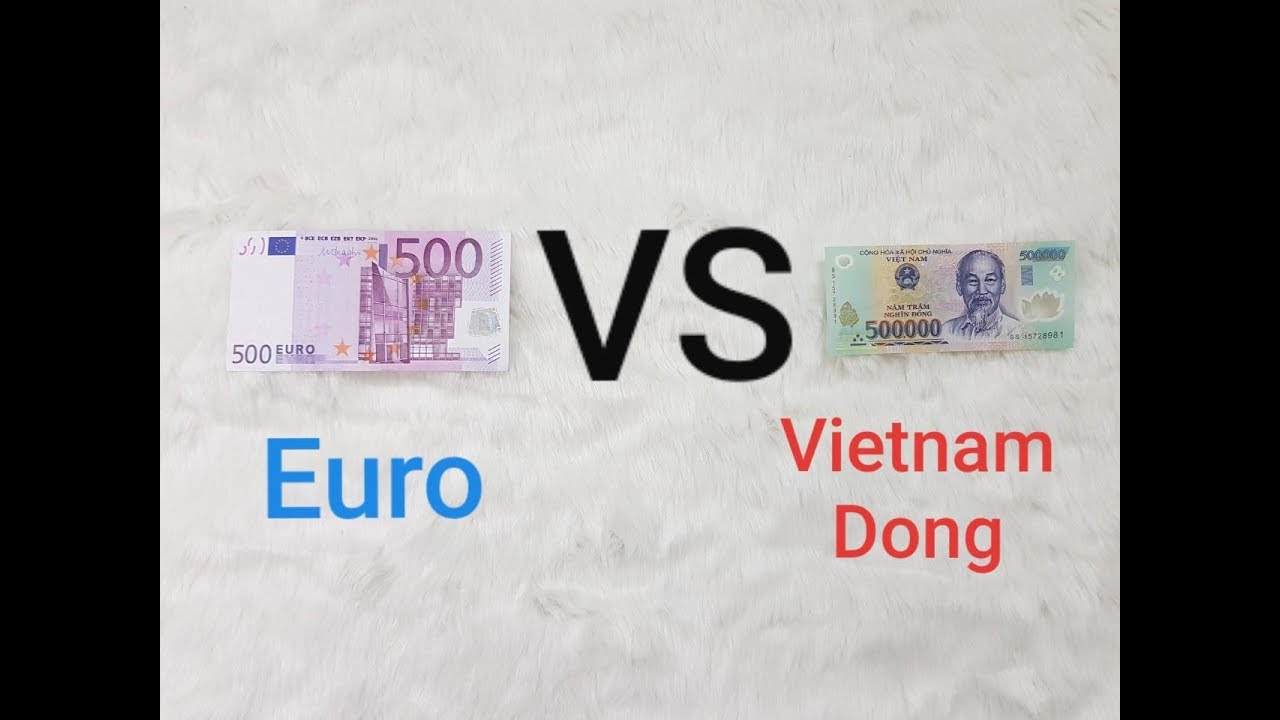EURO🇪🇺 vs VIETNAM🇻🇳 dong. #money #currency #exchange #rate #euro #dong ...