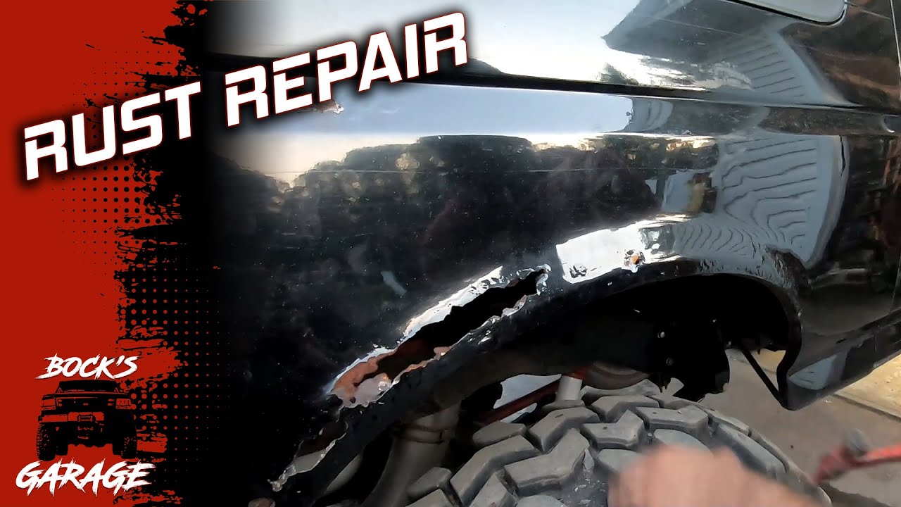 Starting Rust Repair and Body Work on the Powerstroke Diesel Bronco ...