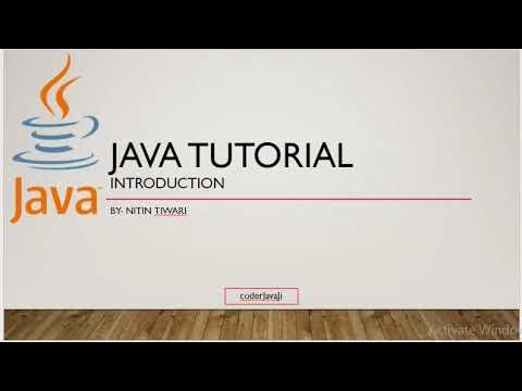 Introduction java tutorial series in Hindi - YouTube
