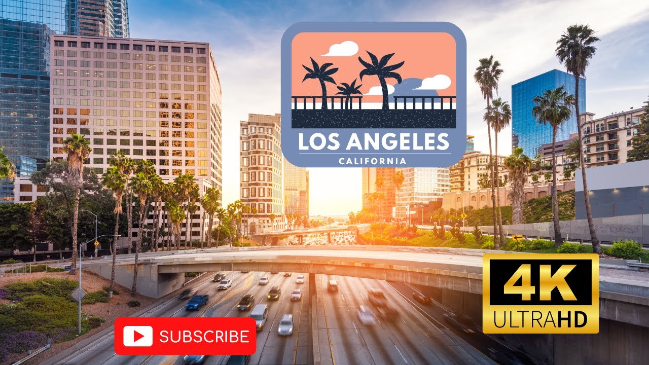 Los angeles nice and amzing drone and street view ( USA ) - YouTube