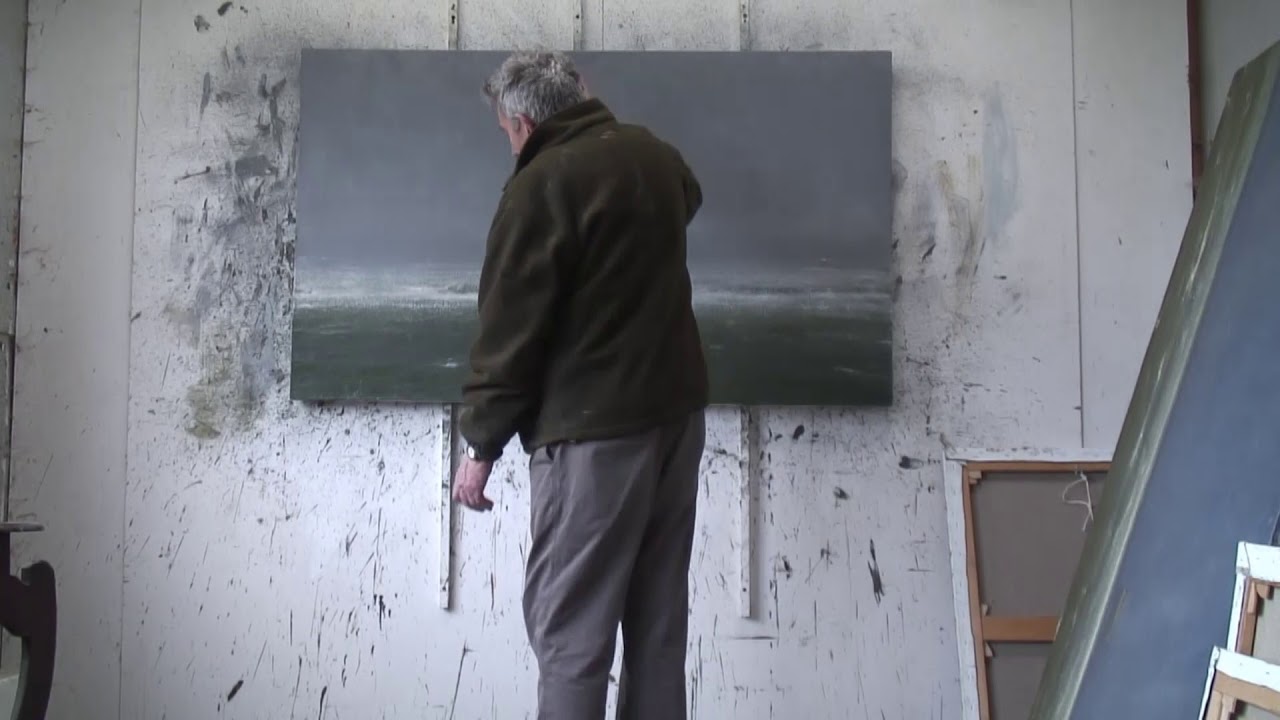 Peter Archer :: Returning from the Shore - New Paintings 2018 - YouTube