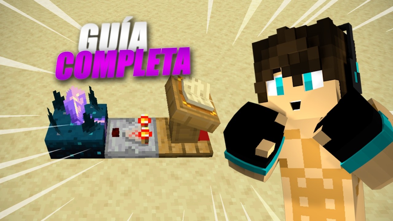 COMO USAR el SCULK SENSOR CALIBRADO para MINECRAFT BEDROCK - YouTube