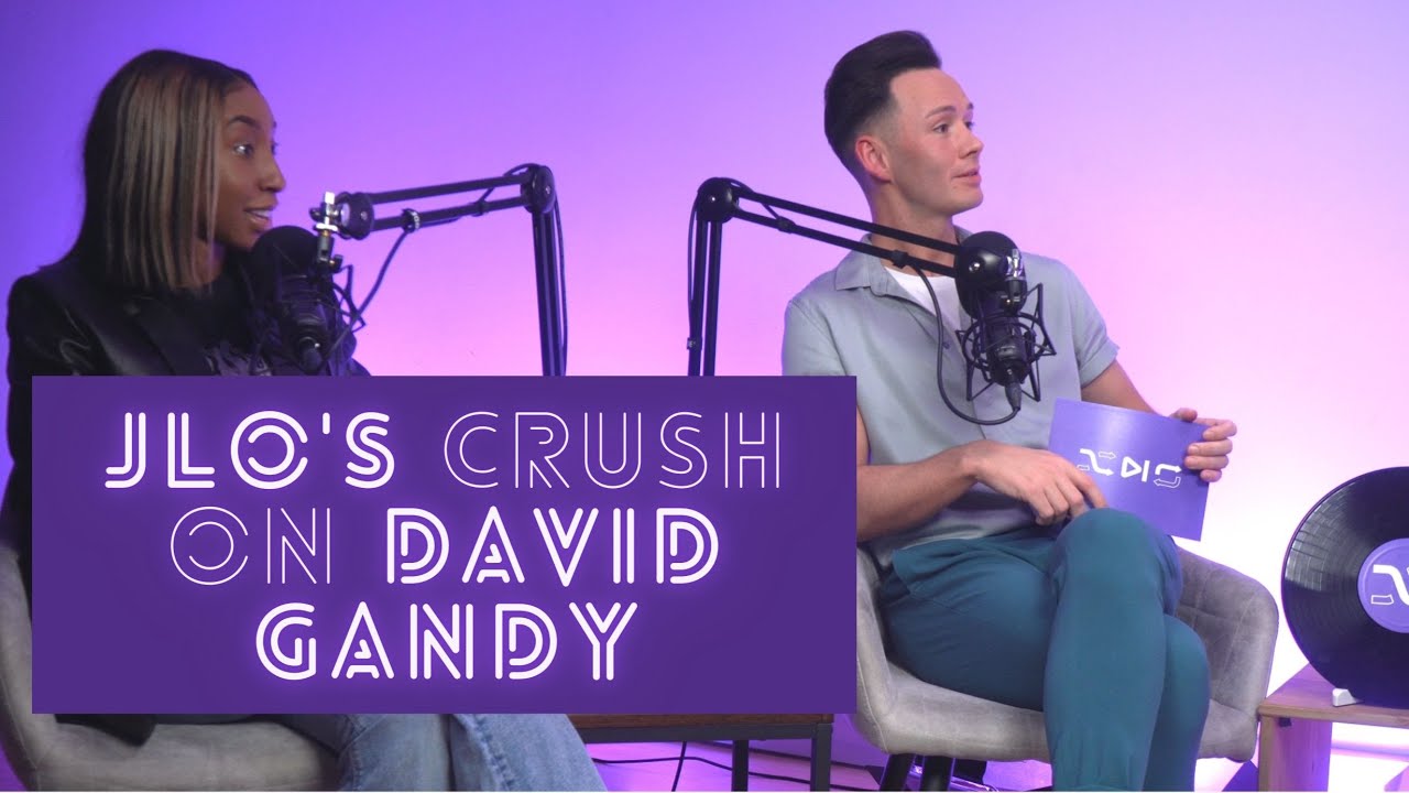 JLO's schoolgirl crush on David Gandy - YouTube