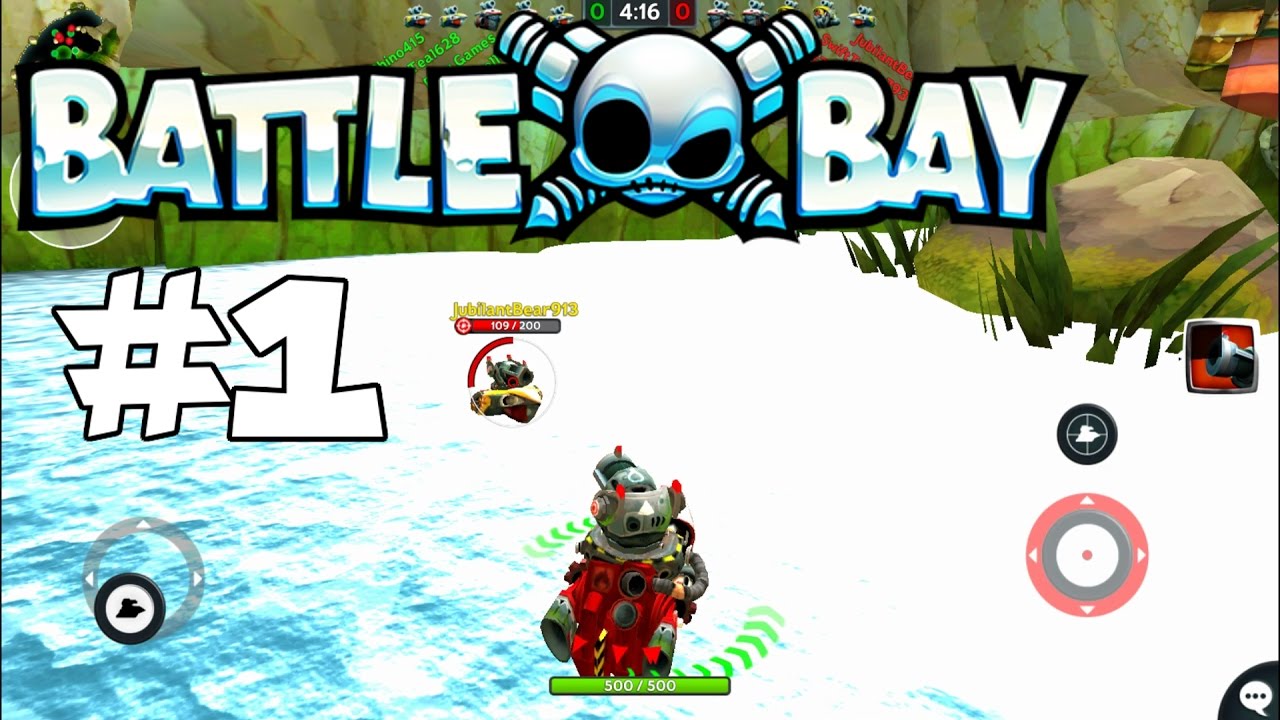 BATTLE BAY - new Rovio game - FIRST LOOK TUTORIAL - part 1 - YouTube