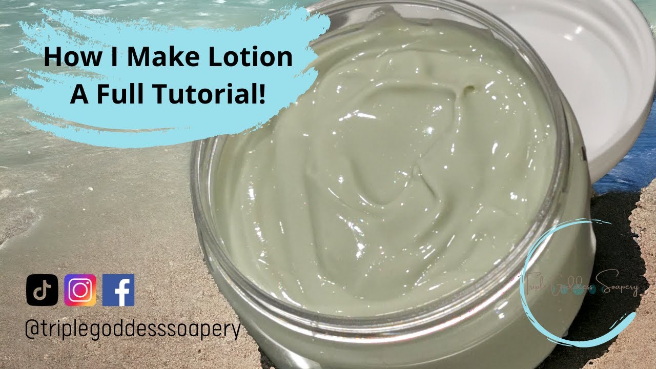 Lotion Making 101 - You Can Make Lotion at Home! - YouTube