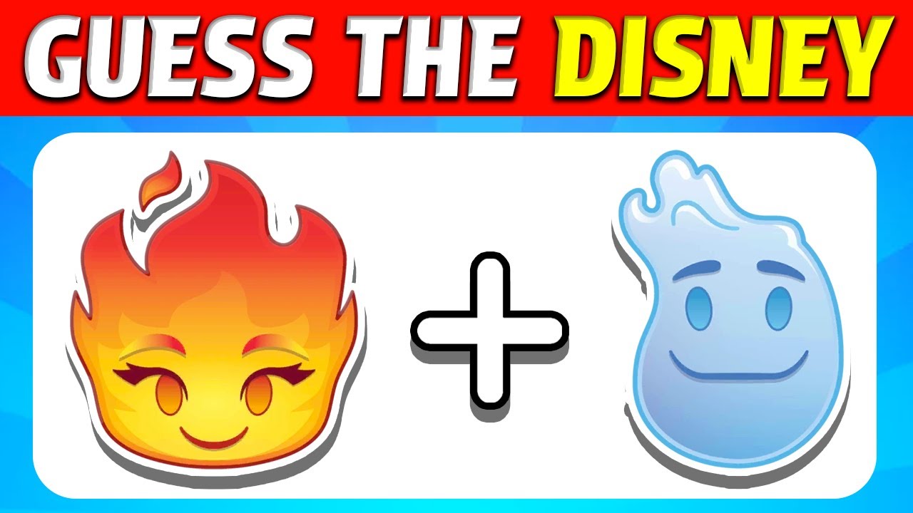 Guess the DISNEY Movie by Emoji 🎬 | Disney Emoji Quiz | Movies Emoji ...