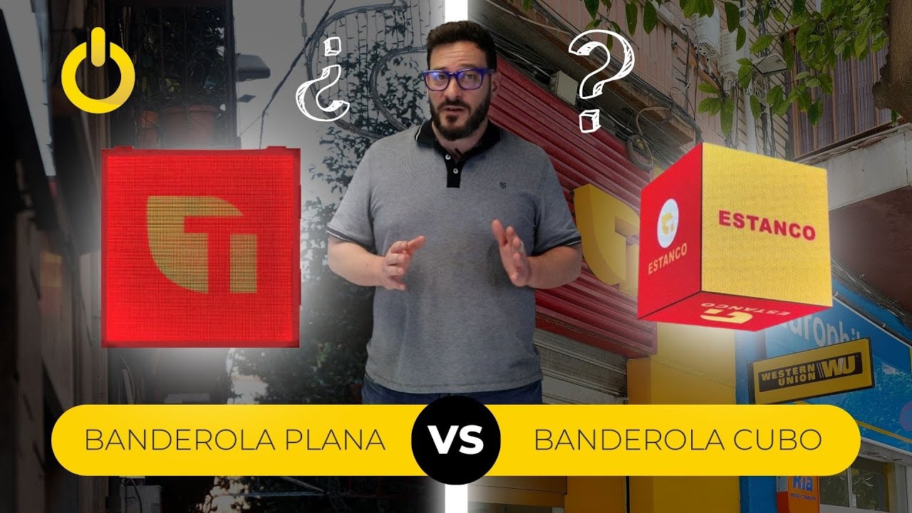 Comparativa Exclusiva: BANDEROLA PLANA vs BANDEROLA CUBO ¿Cúal es la ...