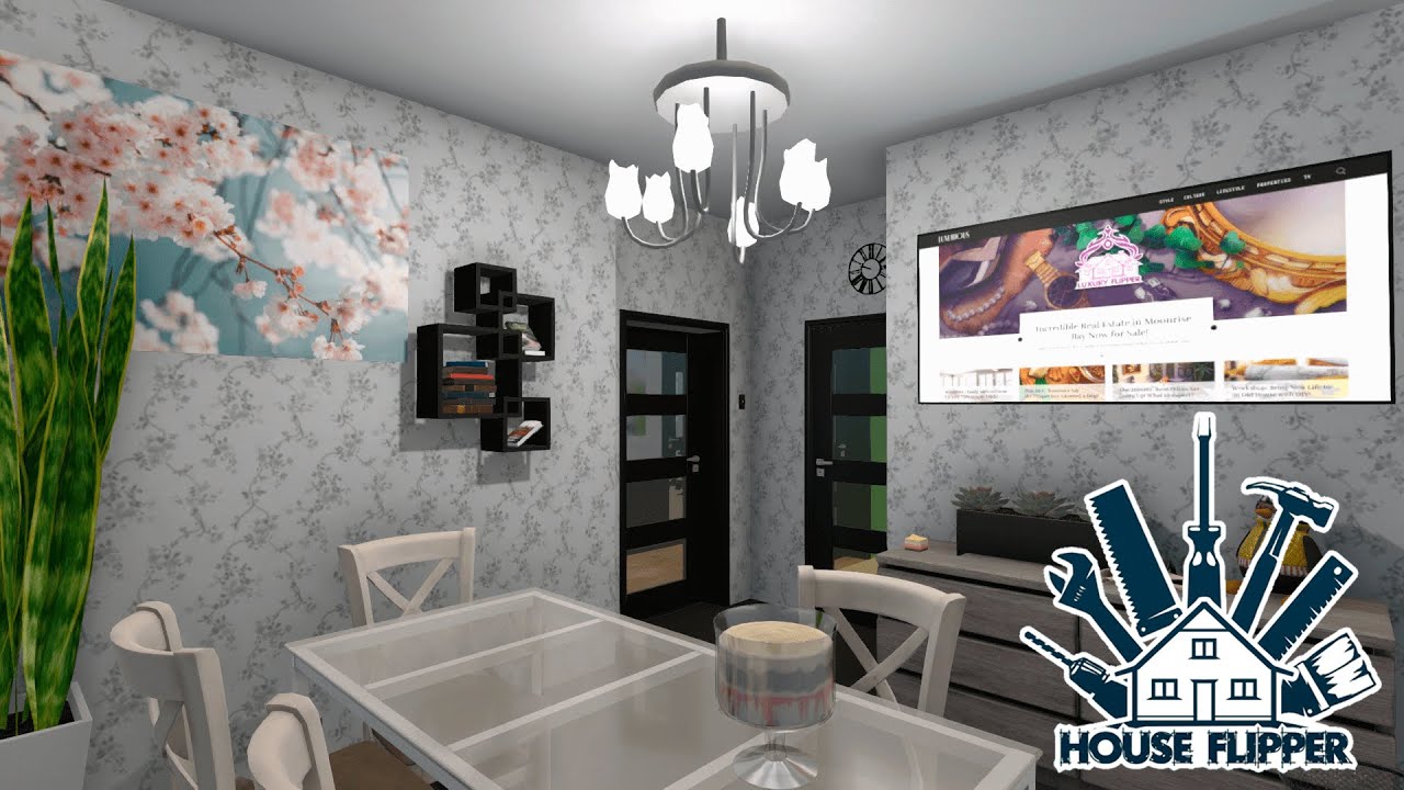 HOUSE FLIPPER #19 ЭЛИТНЫЙ ОБЕДЕННЫЙ ЗАЛ - YouTube