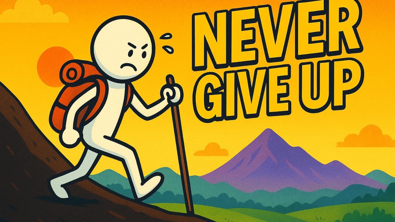 NEVER GIVE UP 💪 | Stickman Motivation Story to Keep You Going ...