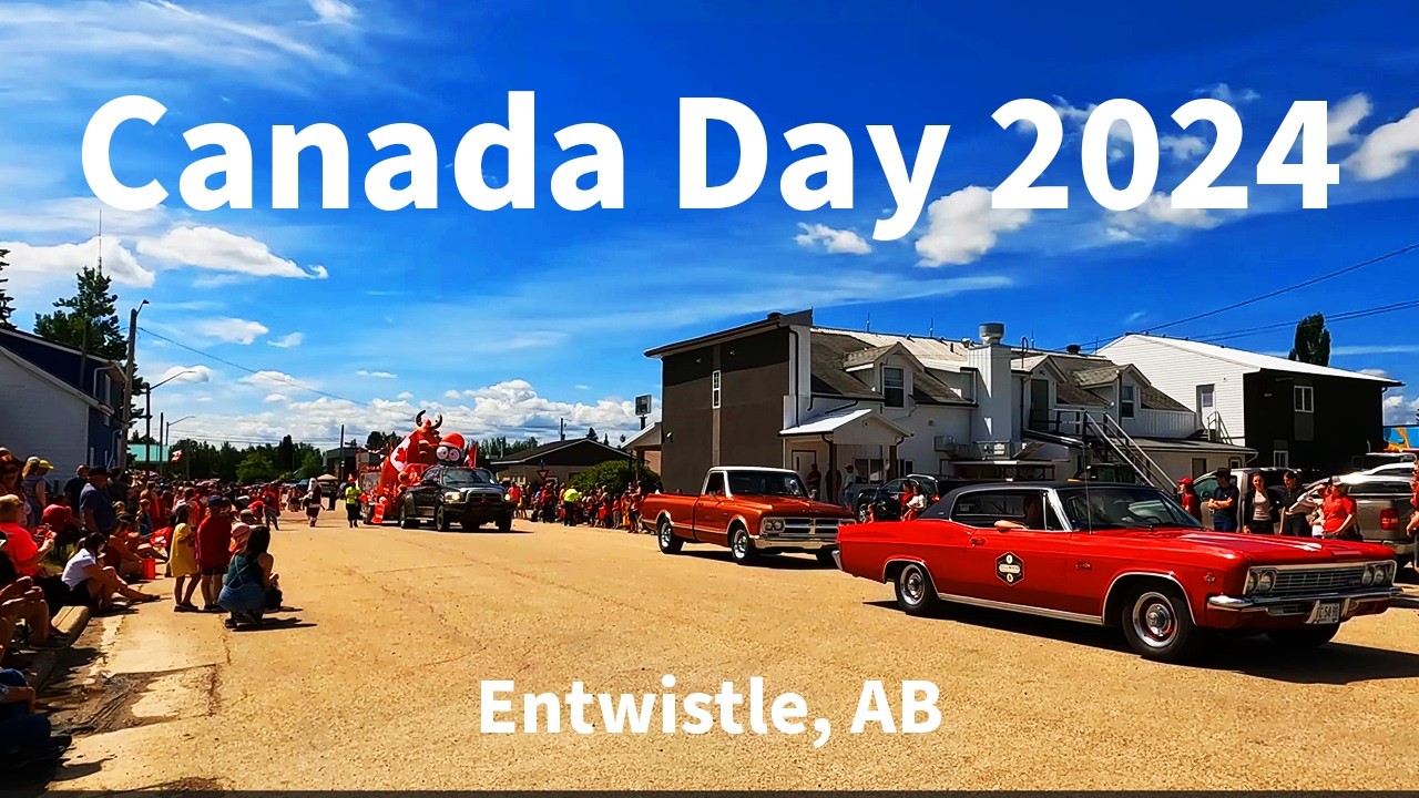 Exciting Canada Day Celebration in Entwistle, Alberta | Parade ...