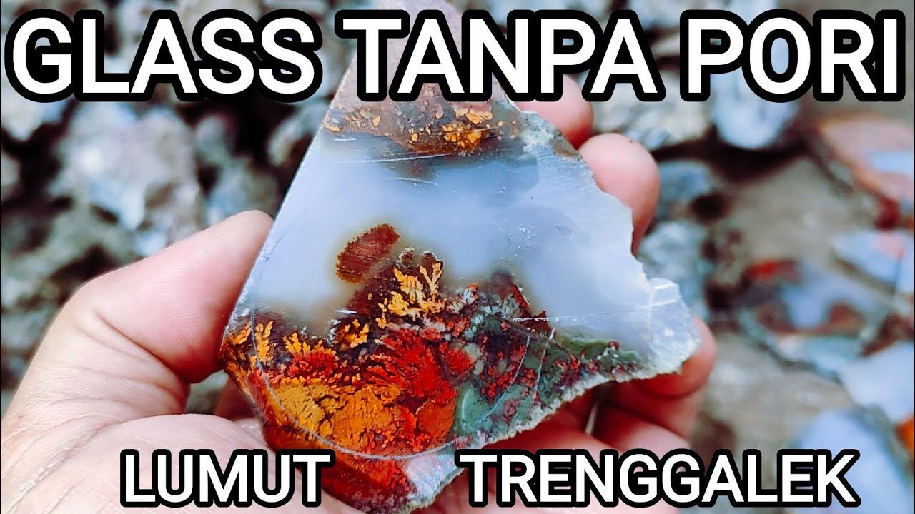 DIY asah batu akik lumut jesper kinclongnya hampir bisa buat ngaca ...