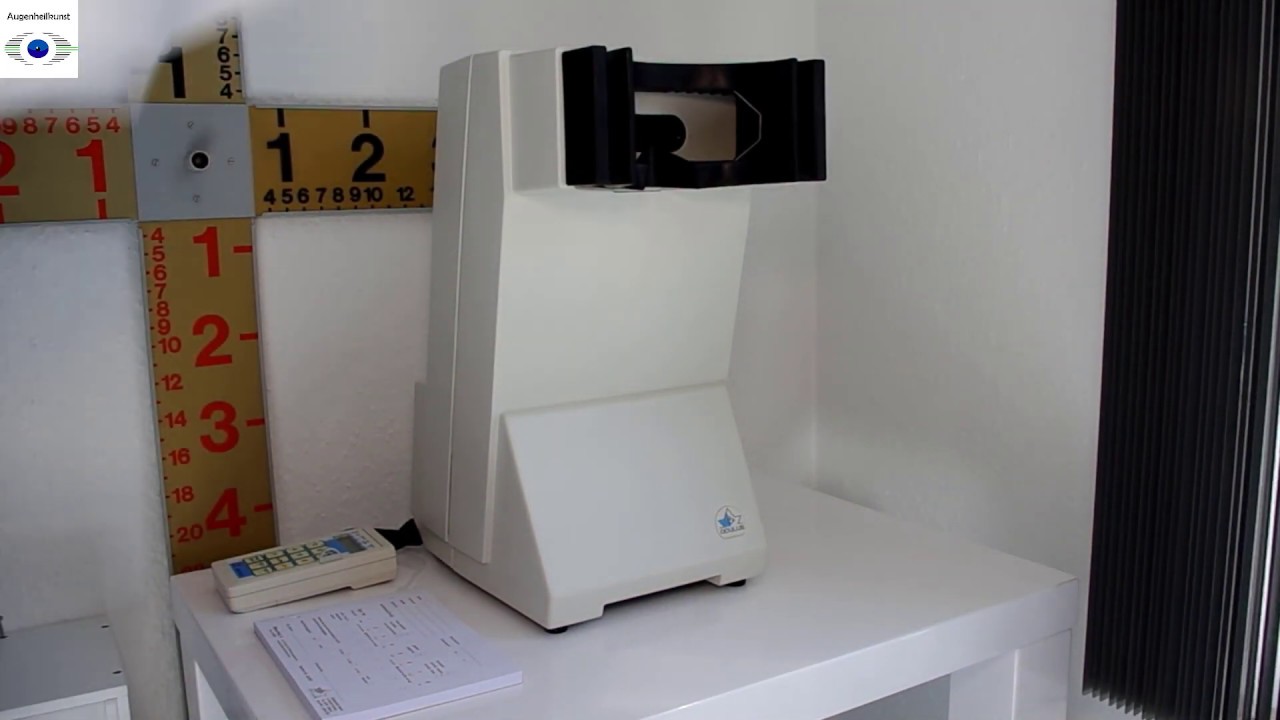 Mesotest II Oculus Gerätedemo von Augenheilkunst - YouTube