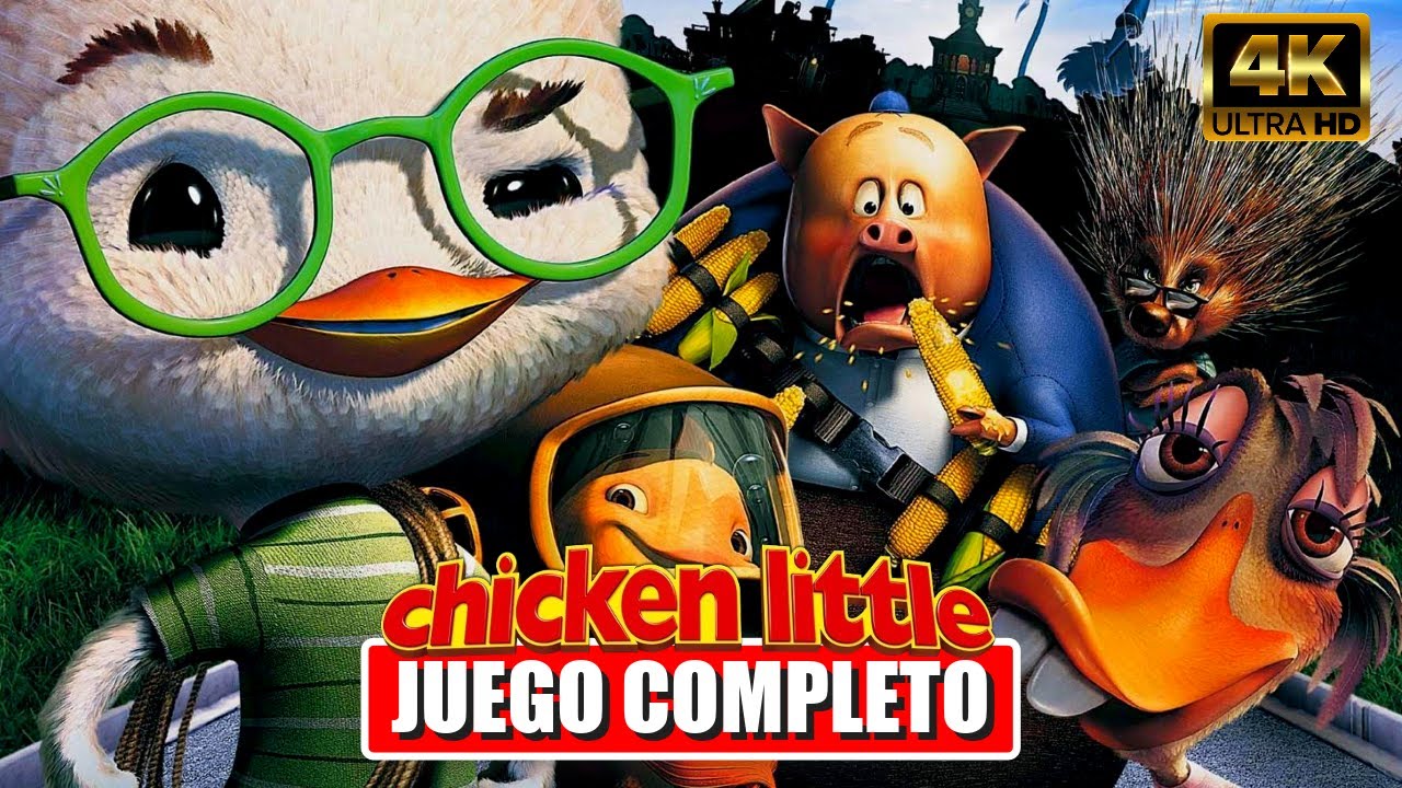 CHICKEN LITTLE en ESPAÑOL (2005) Juego Completo - Chicken Little FULL ...