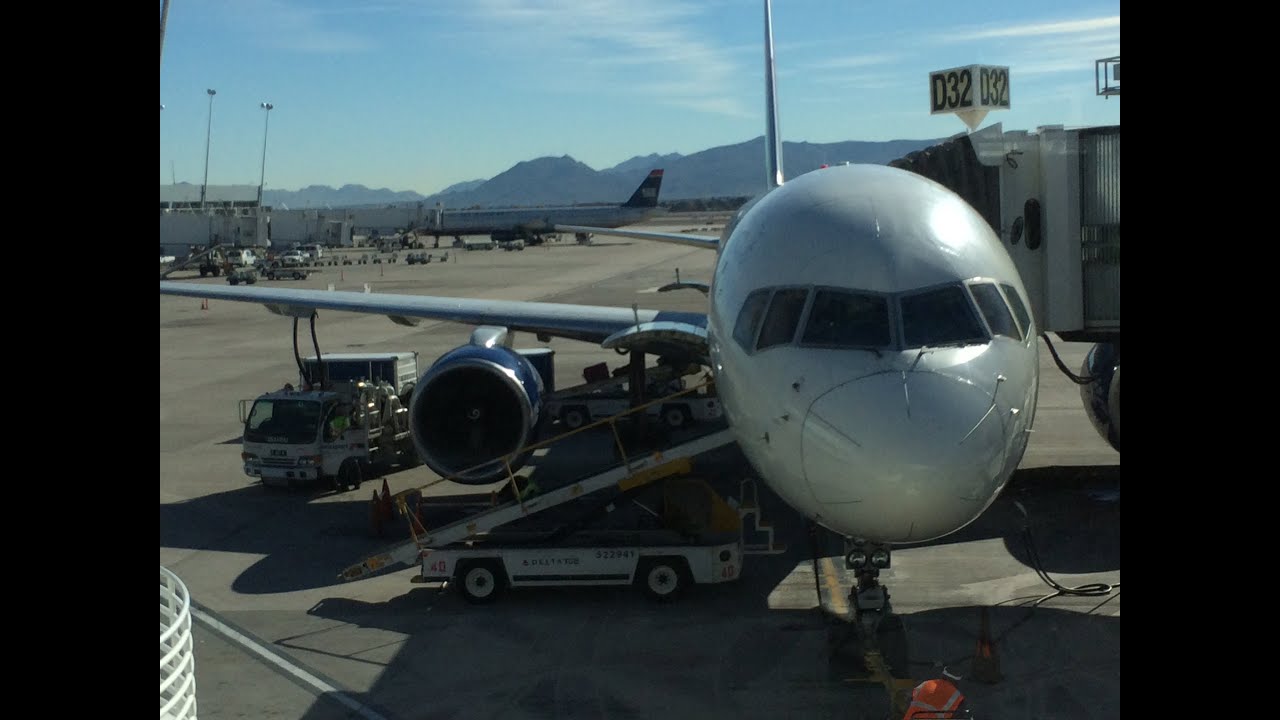 Delta Boeing 757 Takeoff & Landing, LAS - MSP - YouTube