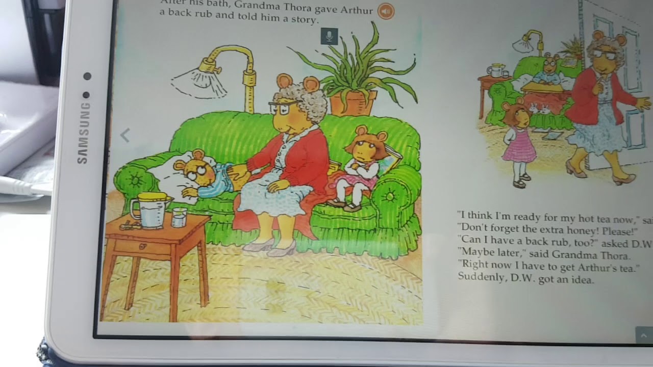Arthur's chicken pox - YouTube