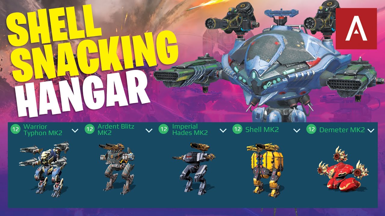 War Robots - “SHELL SNACKING” Dream Hangar Episode 77 WR Max Gameplay ...