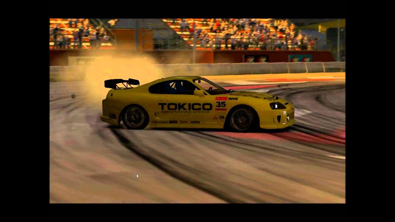 NFS Shift 2 Drift with Toyota Supra @ London Millenium Drift - YouTube