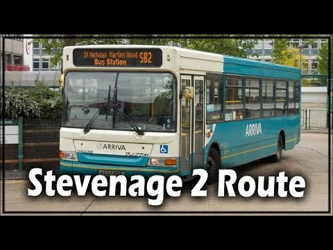 Stevenage 2 Route - Train Station - Grace Way - St Nicks - Oval - YouTube