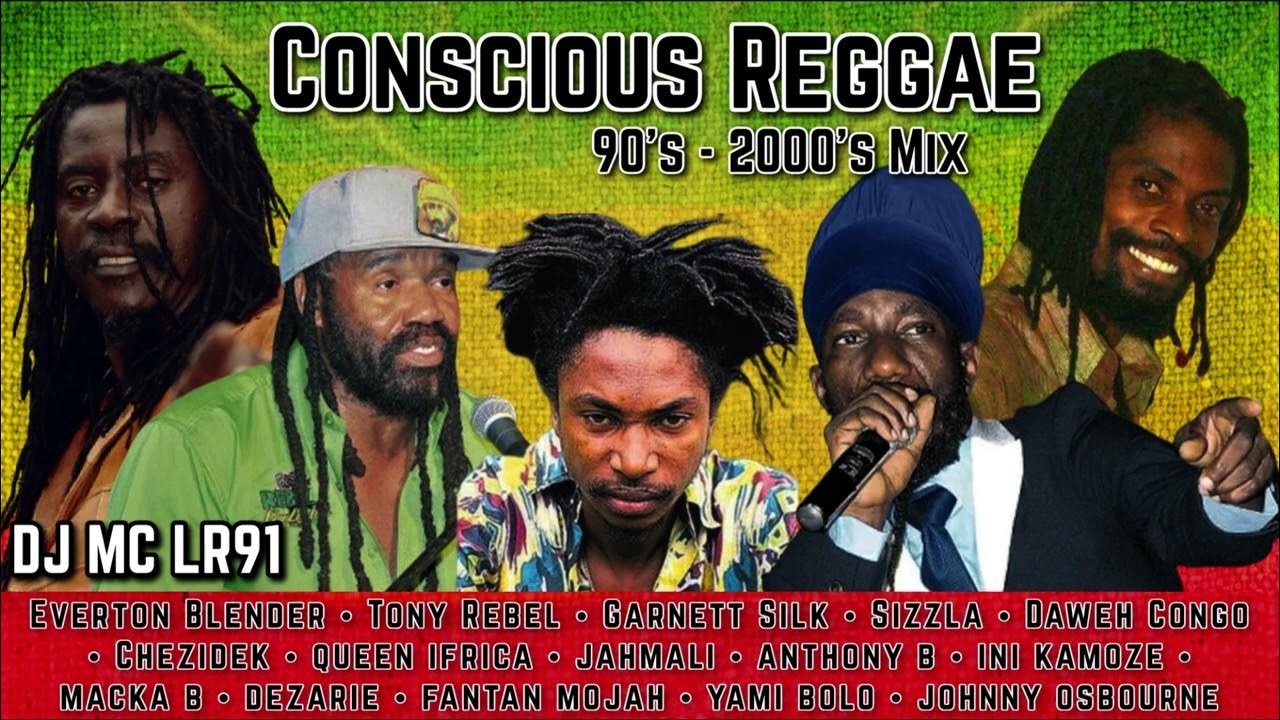 DJ MC LR91 - Conscious Reggae 90s 2000s Mix (New Roots Dancehall) • Reggae Consciente Mixtape ...