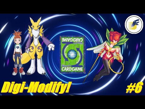 Renamon Digimodify Rosemon Card!