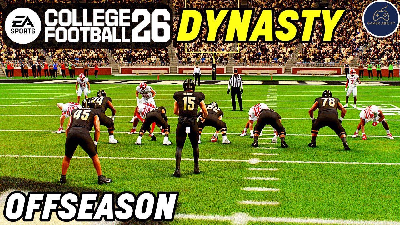 College Football 26 Dynasty Mode Part 15! FIRST OFFSEASON! - YouTube