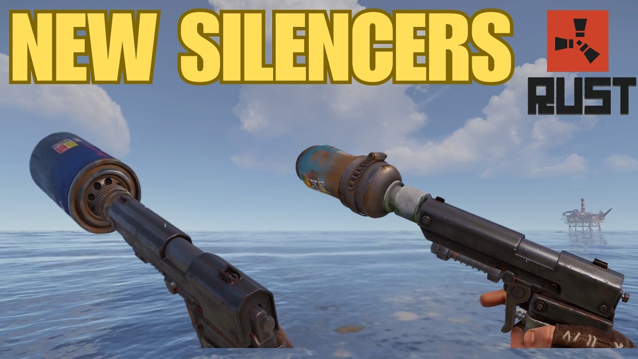 🔥 Rust - Silencer Nerf & New Soda Can & Oil Filter Silencers Explained ...
