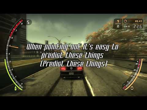 NFS Most Wanted OST - Blinded in chains - Avenged Sevenfold With lyrics