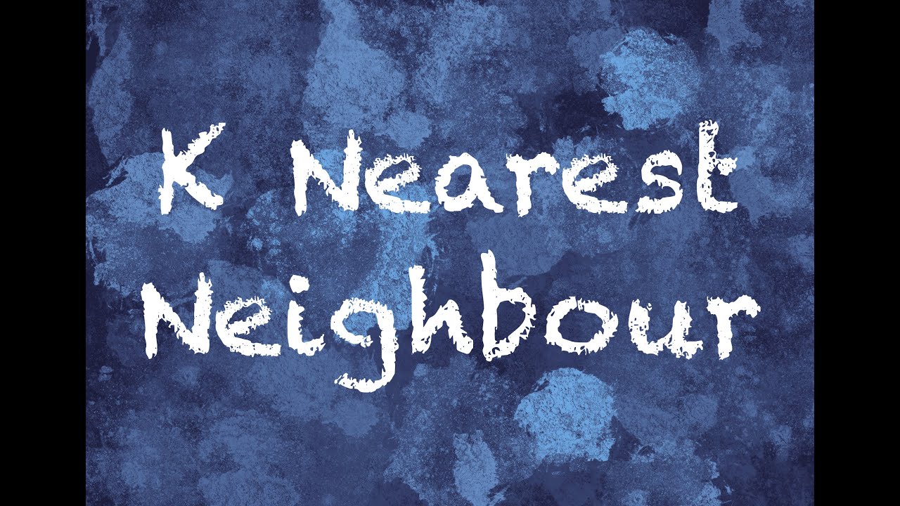 K nearest neighbour algorithm explained in bangla #machinelearning # ...