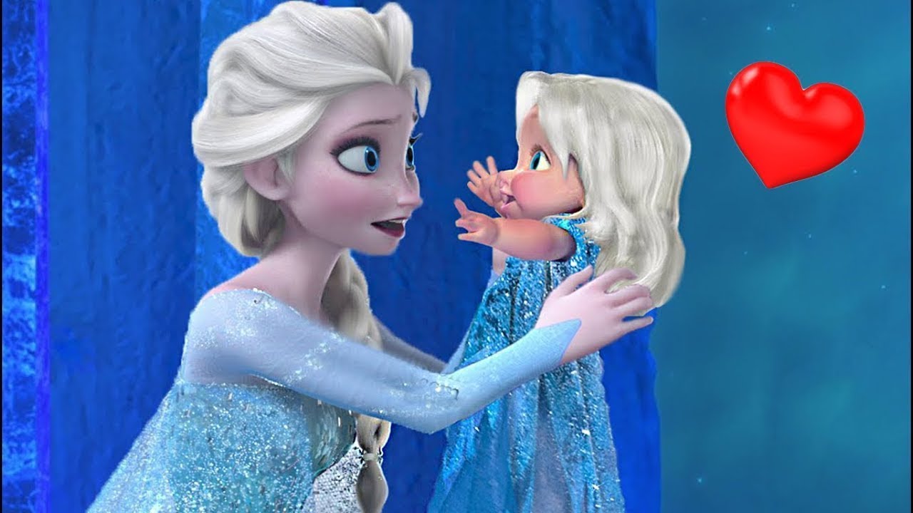 Princess Elsa and Baby Puzzle Game, Disney Frozen Finger Family Song ...