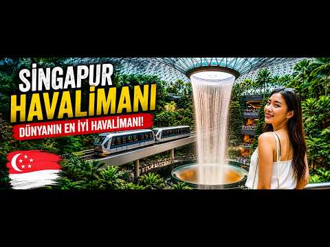Singapore Changi Havaalanı Turu 2026 | Dünyanın En İyi Havalimanı!