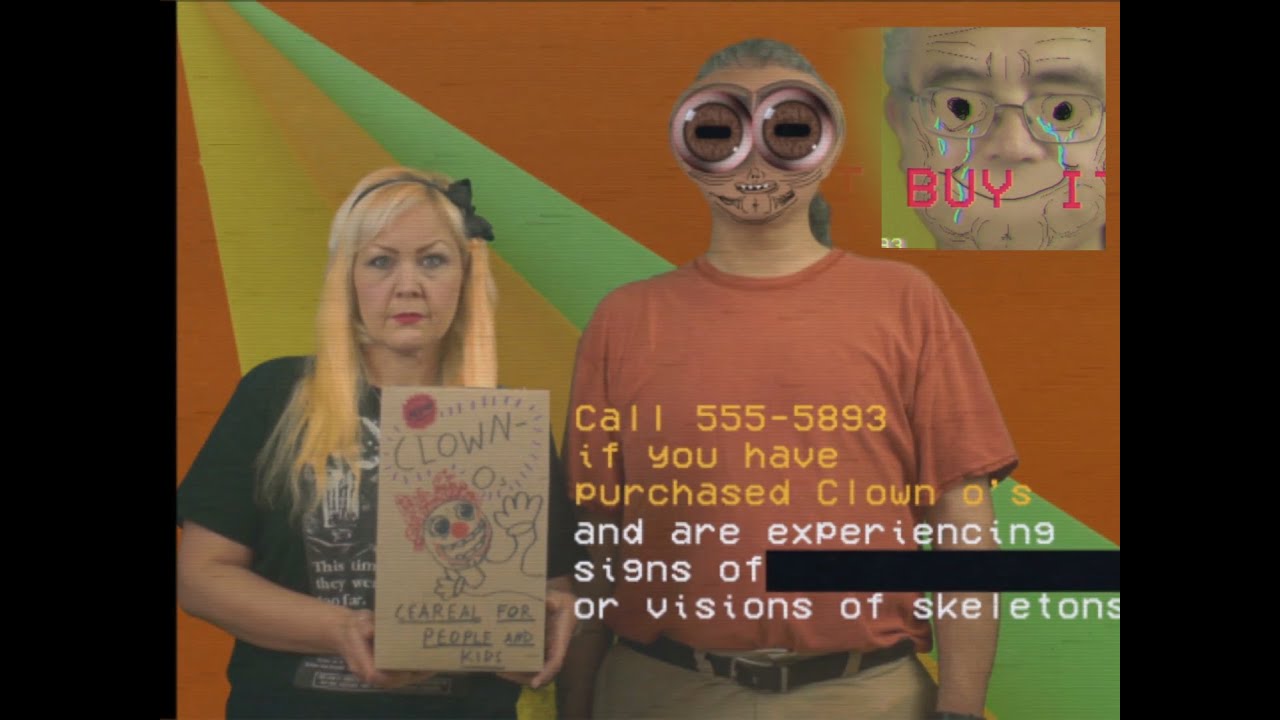 DONT BUY CLOWN O-s CEREAL 🎈🎈 PSA 🎈 #unsettling #creepy #creepyvhs # ...