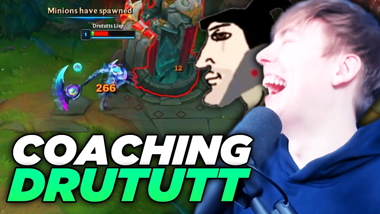 LS | DRUTUTT TERRORIZING EUW CHALLENGER | BEST OF COACHING DRUTUTT #2 ...