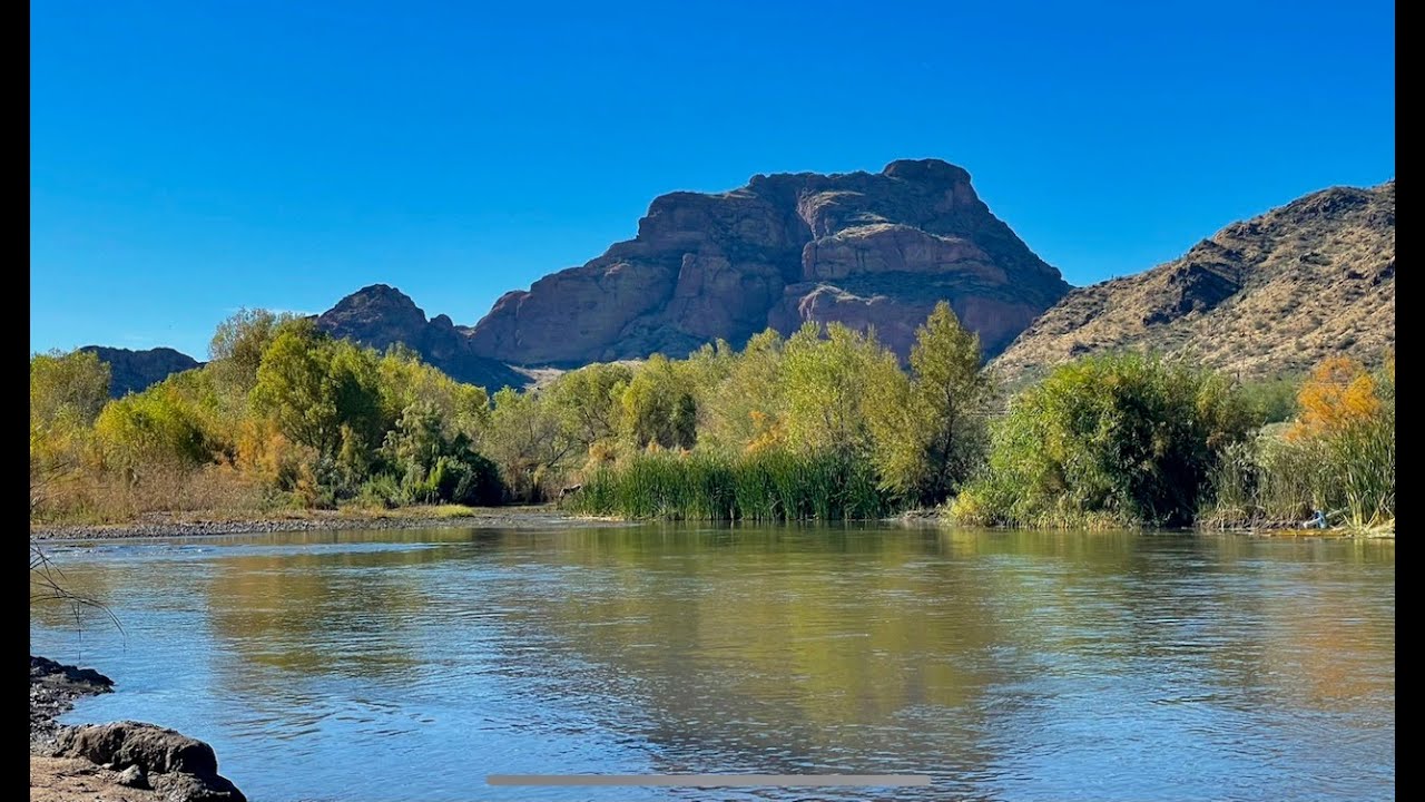 Fly Fishing the Salt River, Arizona - YouTube