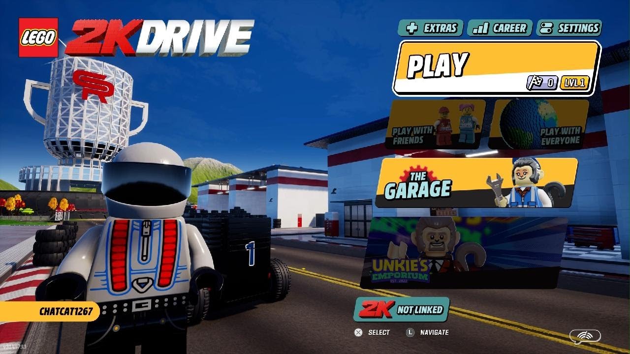 LEGO 2K Drive beginning! - YouTube