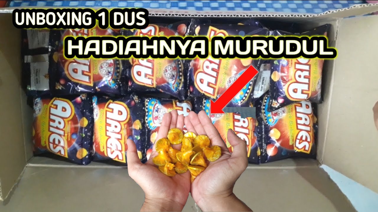 BANYAK HADIAHNYA DARI UNBOXING 1 DUS CIKI ARIES !!! CIKI BERHADIAH CIKI ...