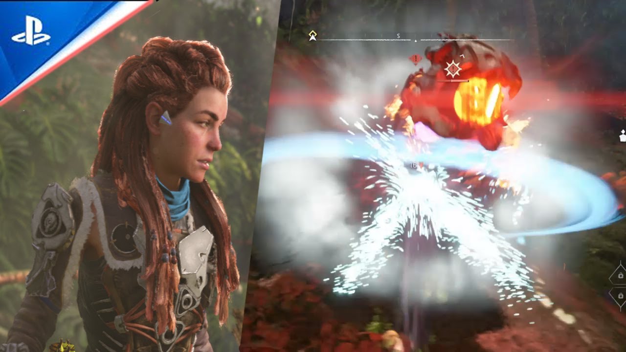Horizon Forbidden West, kill the burrower with a silent strike - YouTube