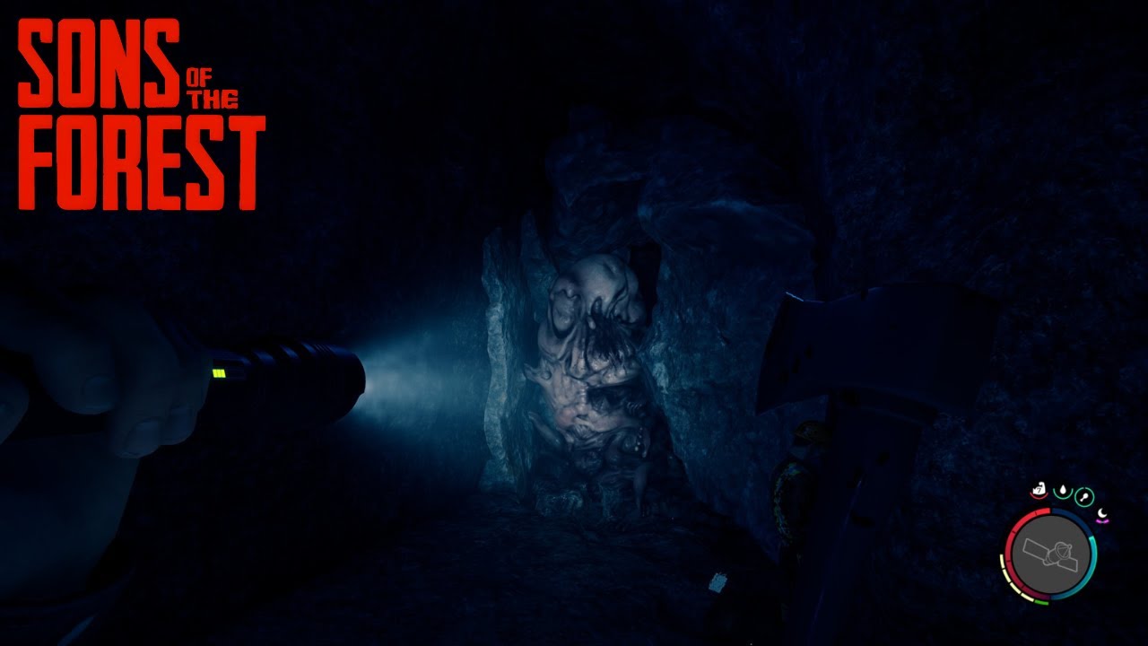 Cave Delving | Sons Of The Forest | Day 2 - YouTube