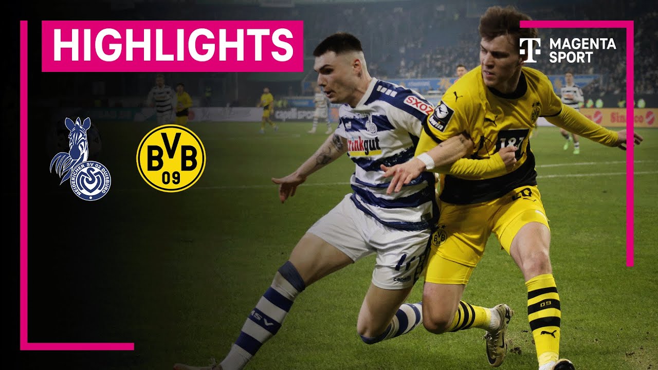 MSV Duisburg - Borussia Dortmund II | Highlights 3. Liga | MAGENTA ...