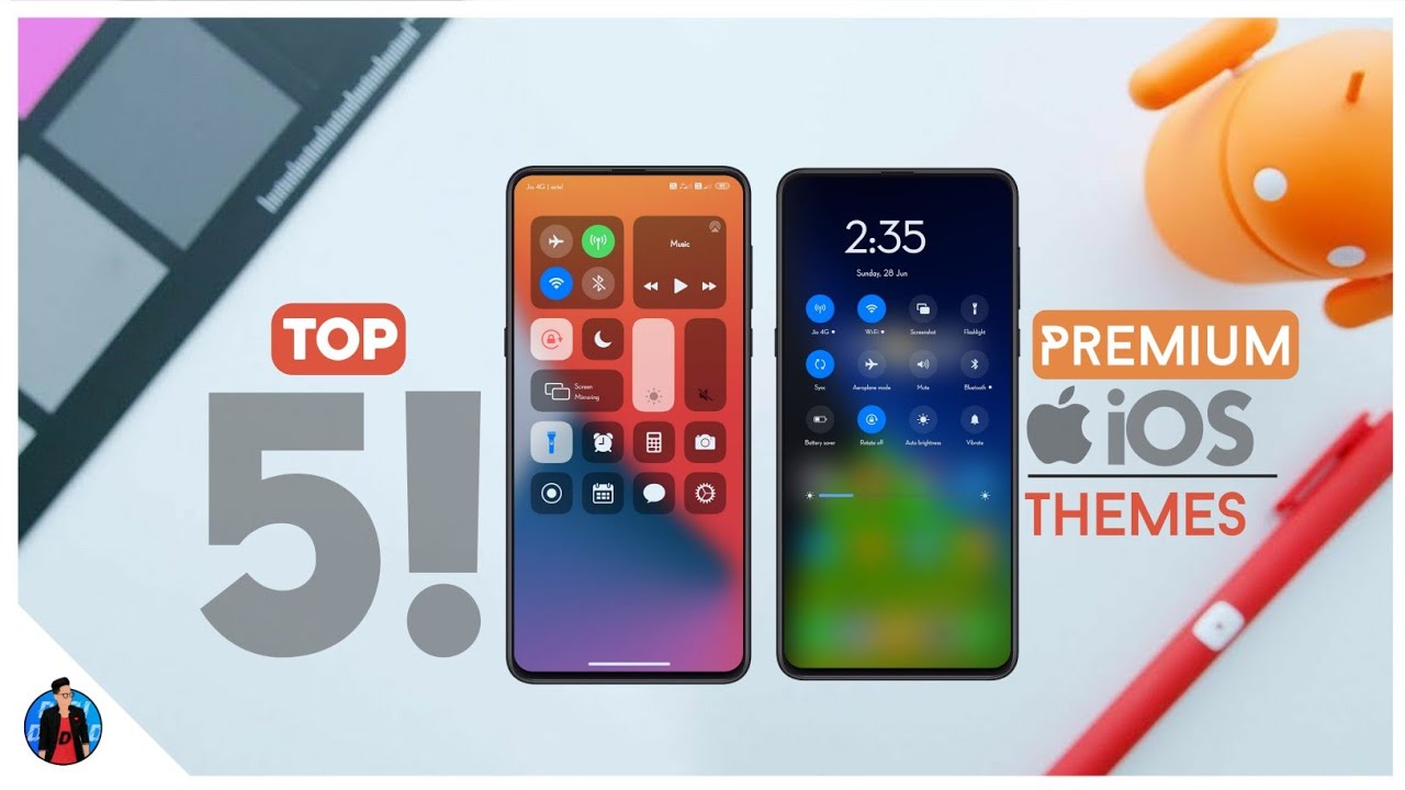 Top 5 Premium iOS Themes In 2020 | iOS 14 Themes | MIUI 11 Best New iOS ...