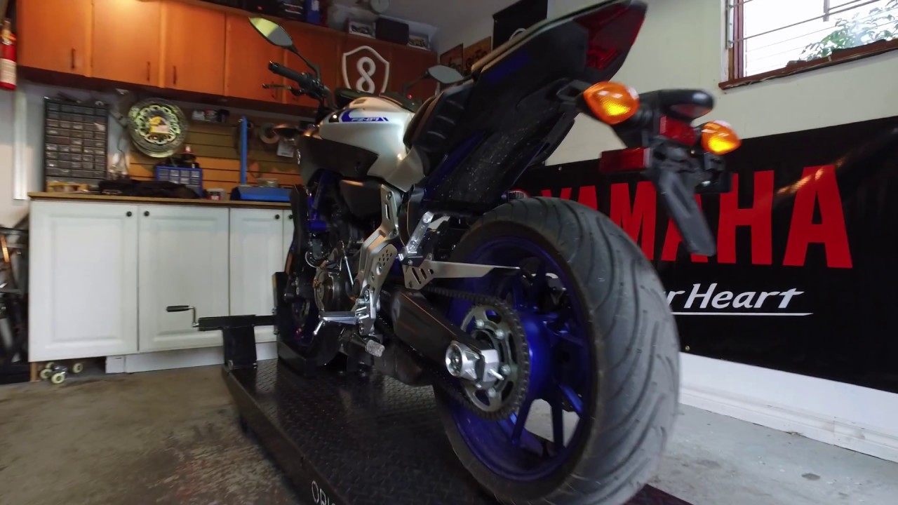 Yamaha FZ-07 Build - Part 1 Teardown - YouTube