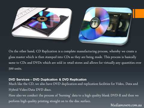 CD and DVD duplication in Australia – The Insight! - YouTube
