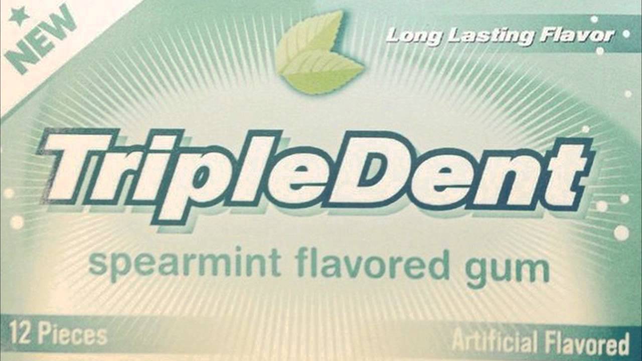 Tripledent Gum -- "...this one will NEVER fade." - YouTube