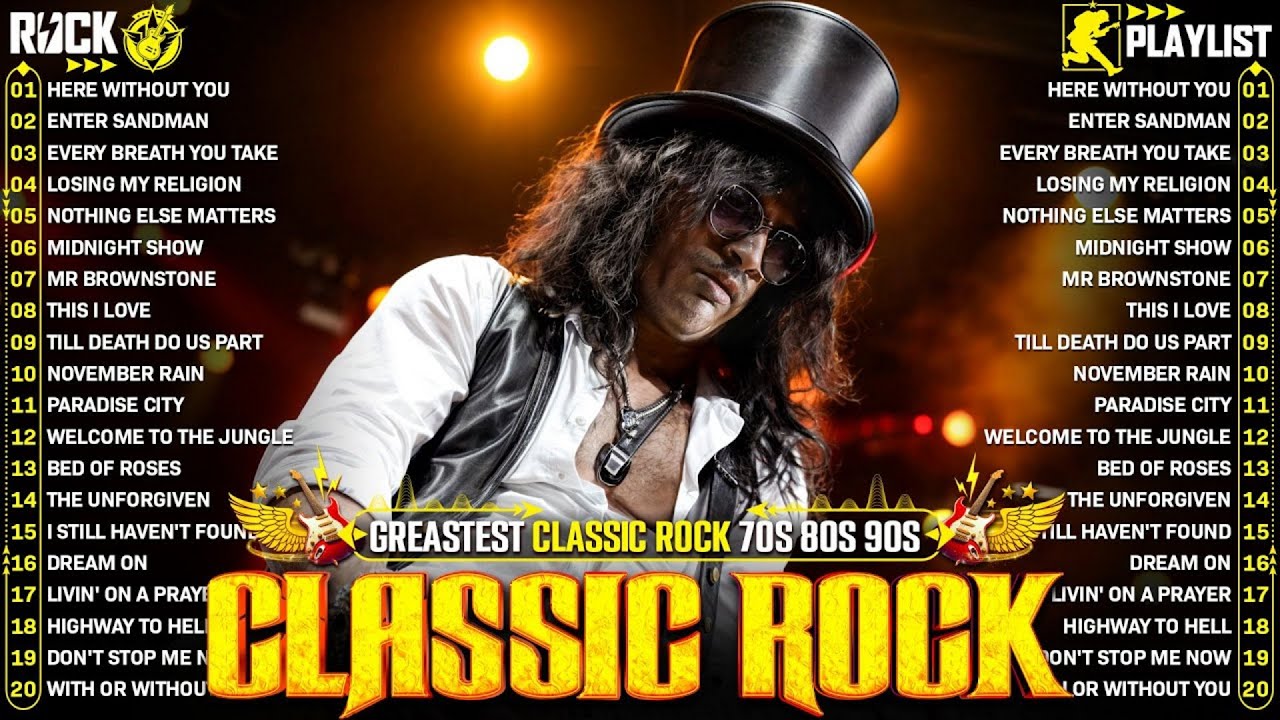 Classic Rock ~ Greatest Hits ~ Best Classic Rock Hits Top 10 Clasic ...