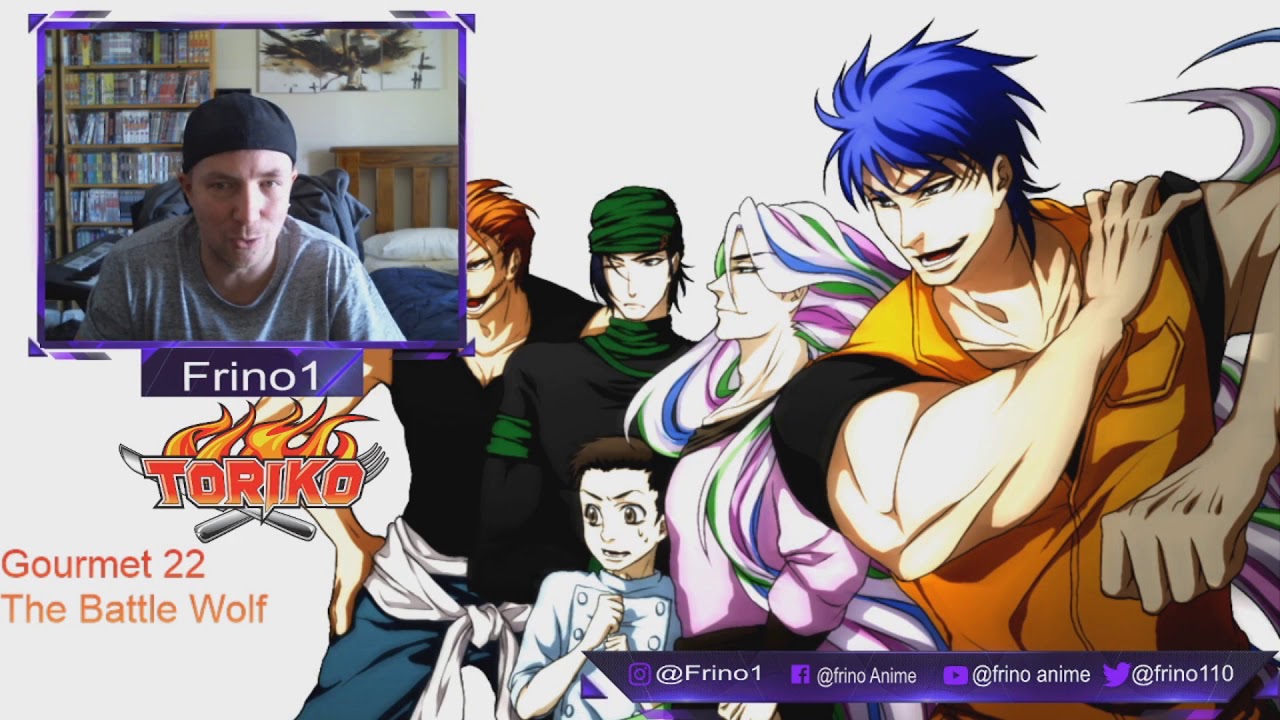 Toriko Chapter 22 The Battle Wolf - YouTube