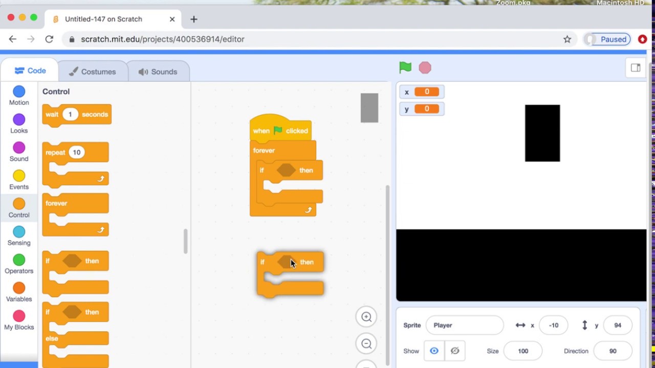 Episode 1 Of Making A Platformer With Scratch YouTube Episode 1 Of Making A Platformer With Scratch YouTube